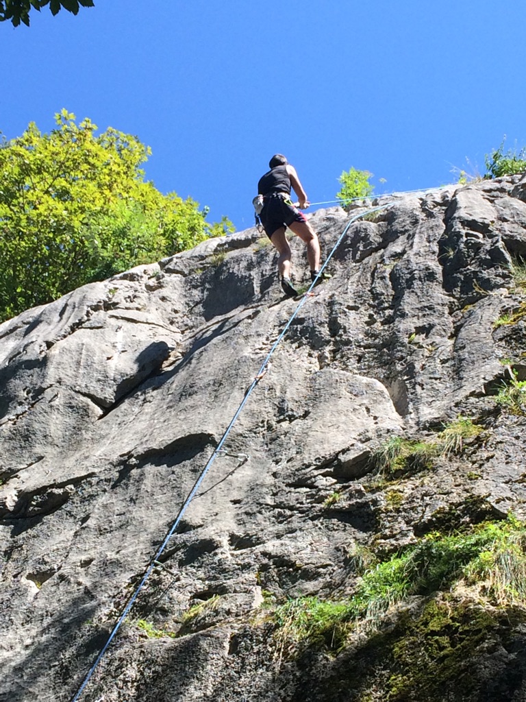 Site d'escalade Rocher Blanc (Haute-Savoie) - info, topo, localisation...