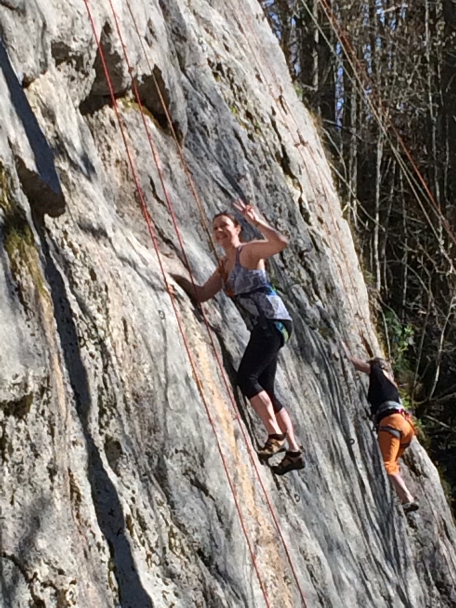 Site d'escalade Rocher Blanc (Haute-Savoie) - info, topo, localisation...