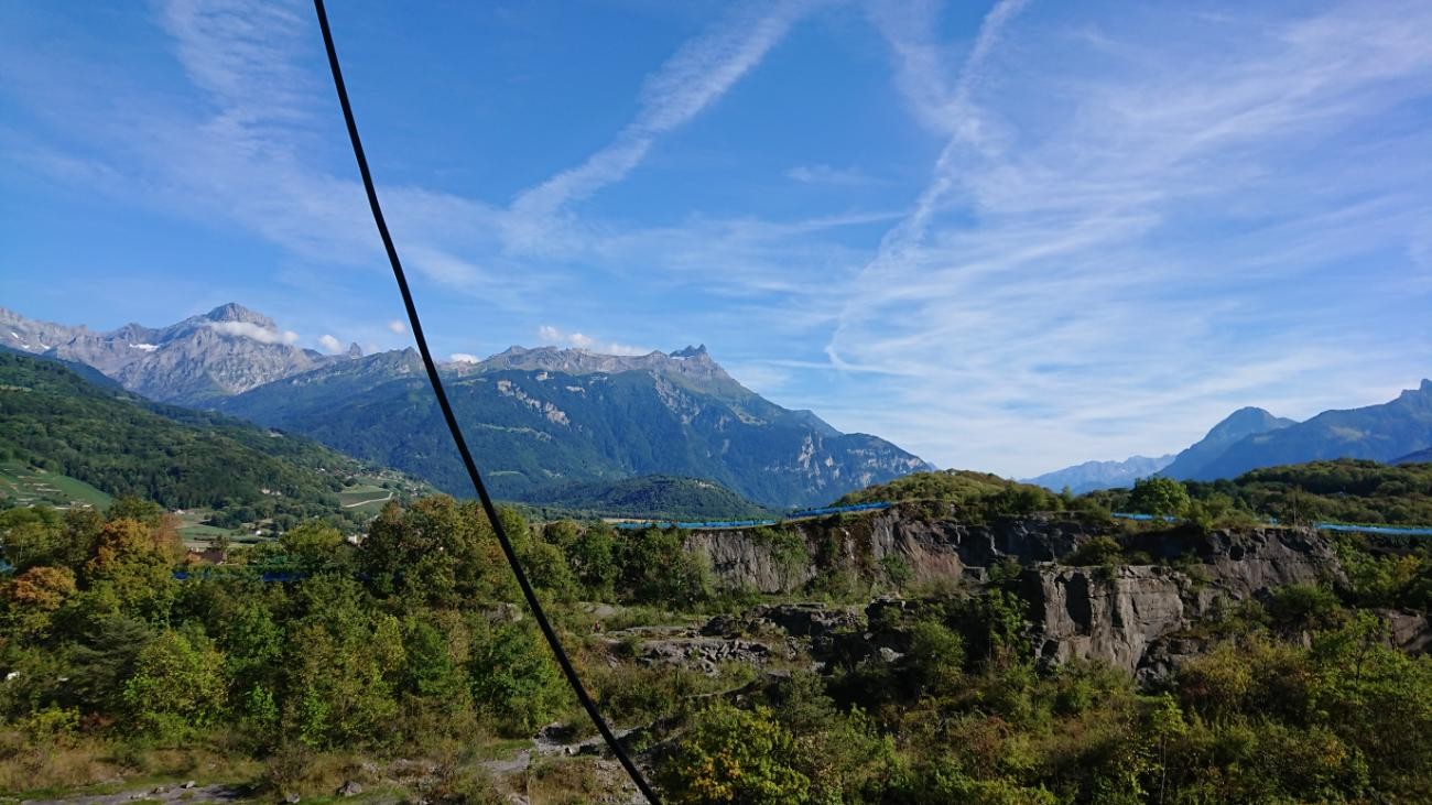 Site d'escalade Saint-Triphon - info, topo, localisation...