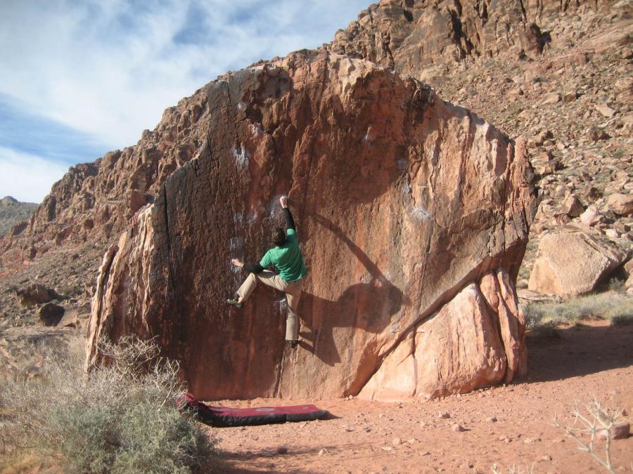Rock Climbing Area Red Rocks (Kraft Boulders) - info, betas, location...