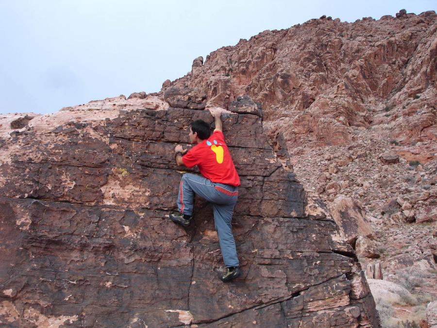 Rock Climbing Area Red Rocks (Kraft Boulders) - info, betas, location...