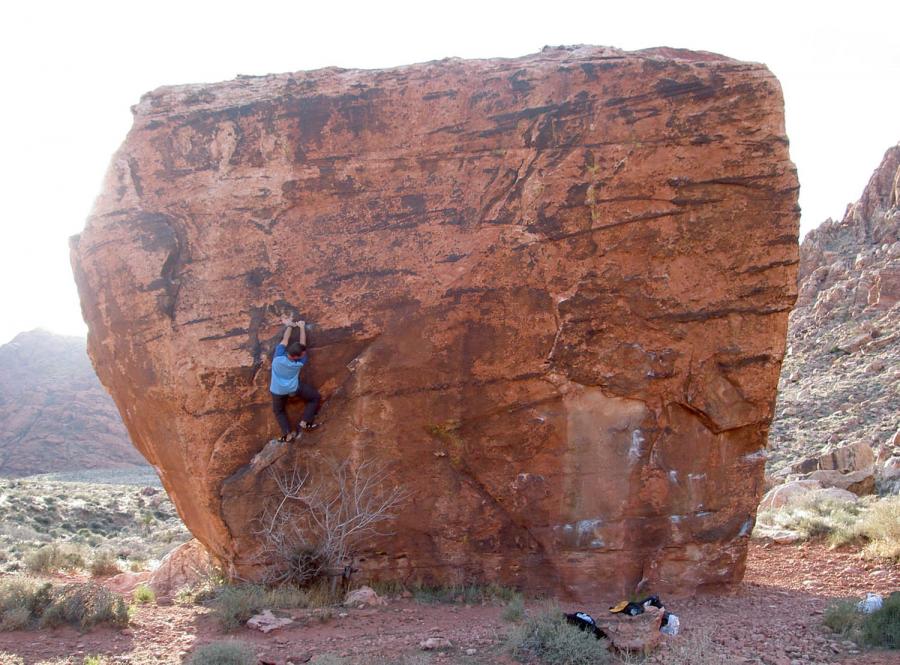 Rock Climbing Area Red Rocks (Kraft Boulders) - info, betas, location...