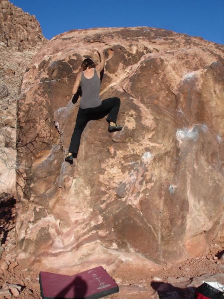 Rock Climbing Area Red Rocks (Kraft Boulders) - info, betas, location...