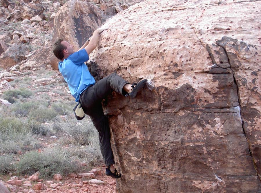 Rock Climbing Area Red Rocks (Kraft Boulders) - info, betas, location...