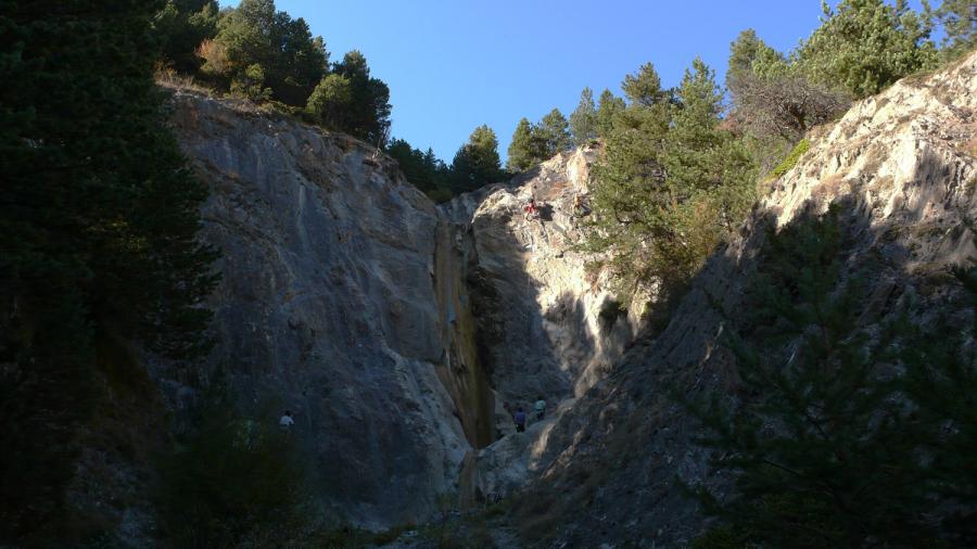 Rock Climbing Area Cascada Riu d’Urina - info, betas, location...