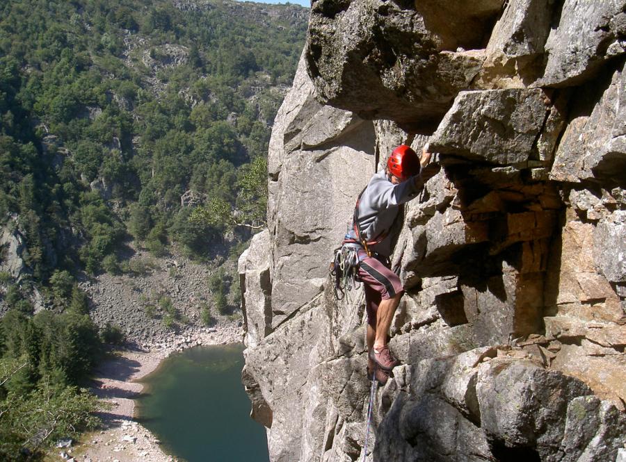 Site d'escalade Rocher Hans du lac blanc - info, topo, localisation...