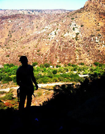 Rock Climbing Area Mission Gorge - info, betas, location...