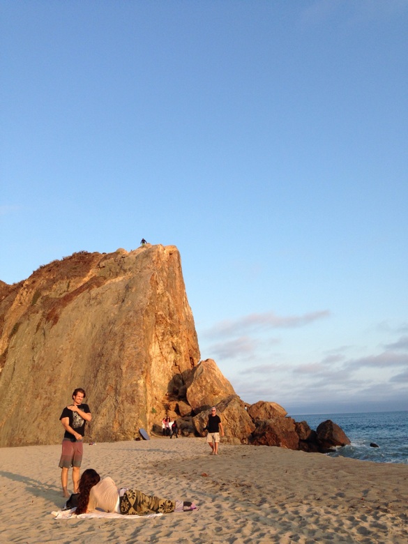 Rock Climbing Area Point Dume - info, betas, location...