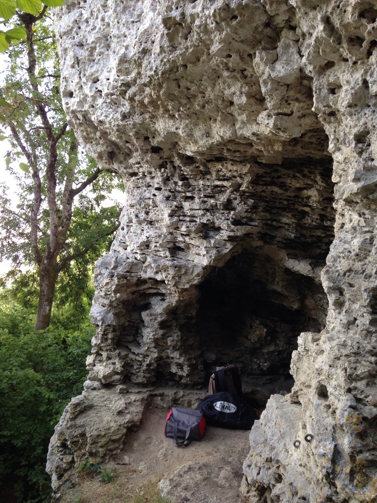 Site d'escalade Les Falloises de Vertus - info, topo, localisation...