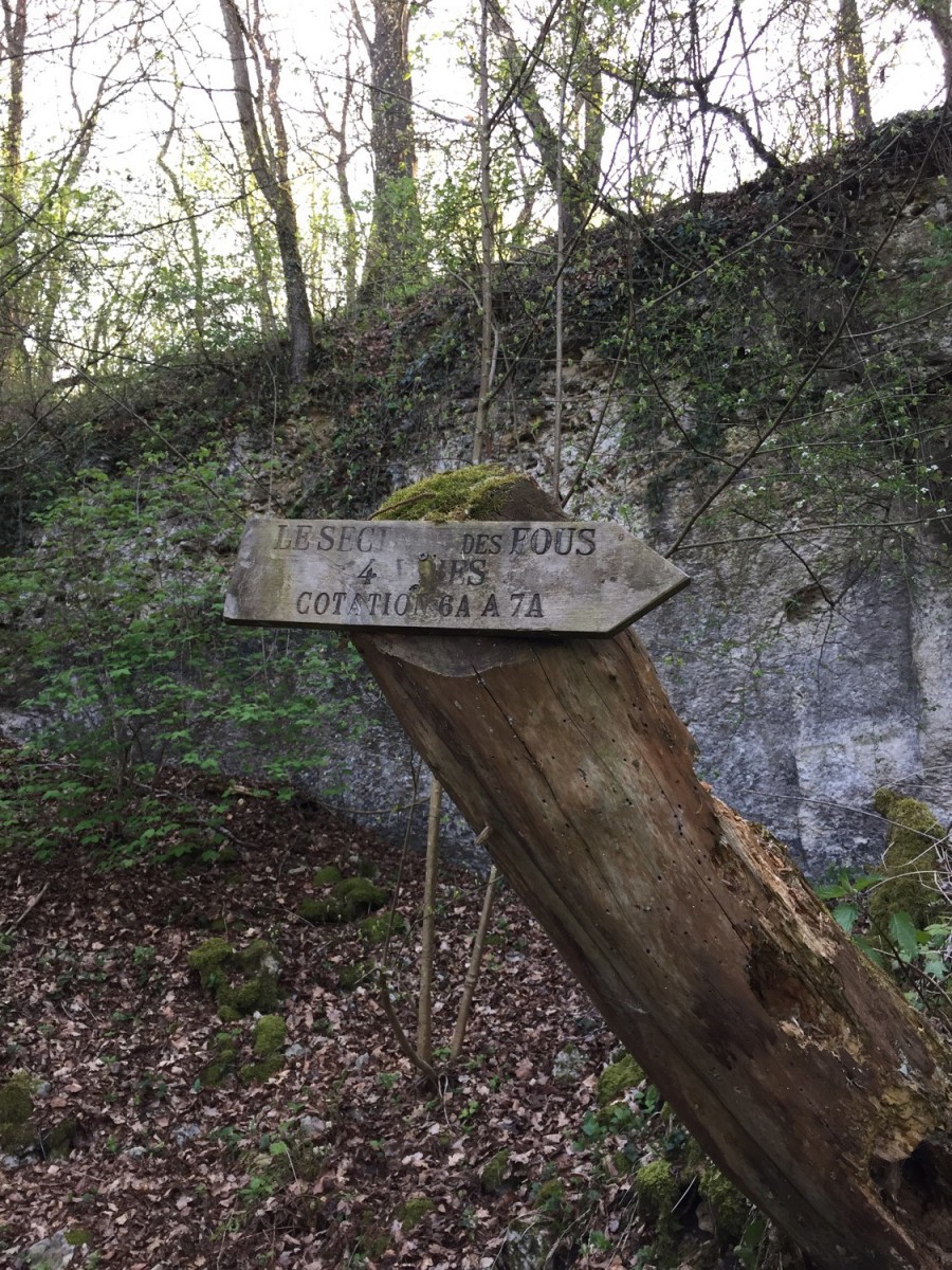 Site d'escalade Les Falloises de Vertus - info, topo, localisation...