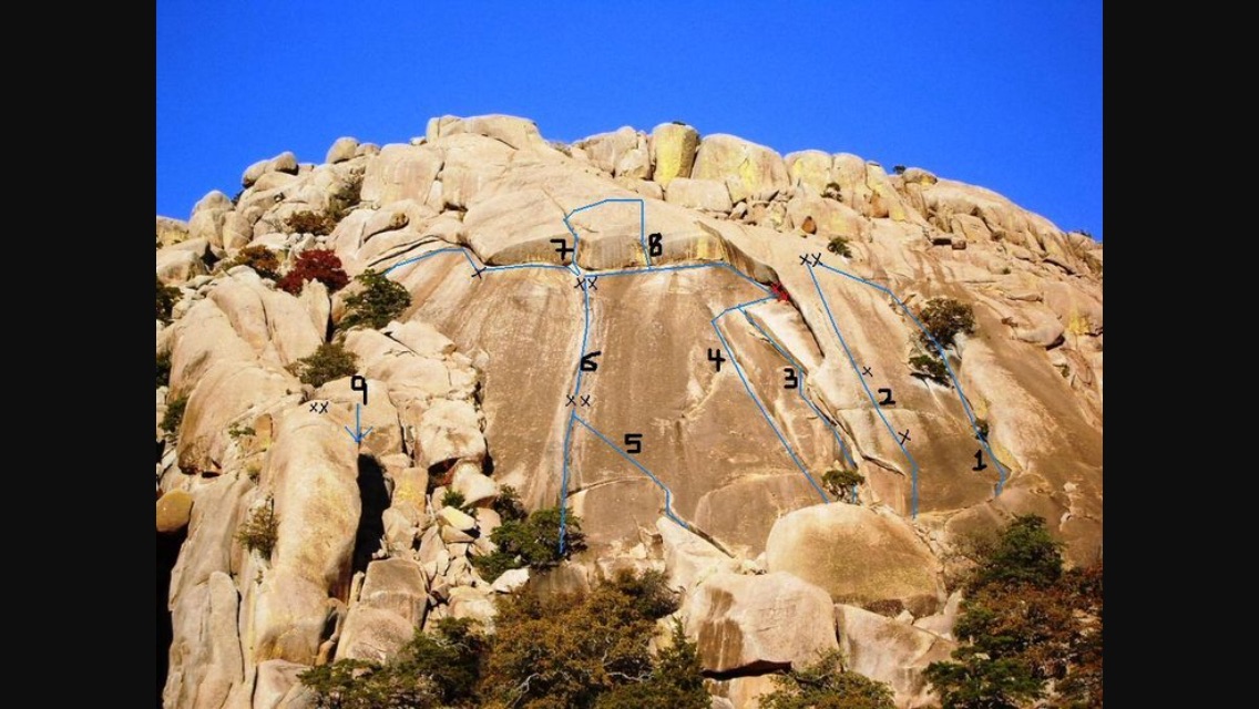 Site d'escalade Elk Mountain (Elk slabs) - info, topo, localisation...