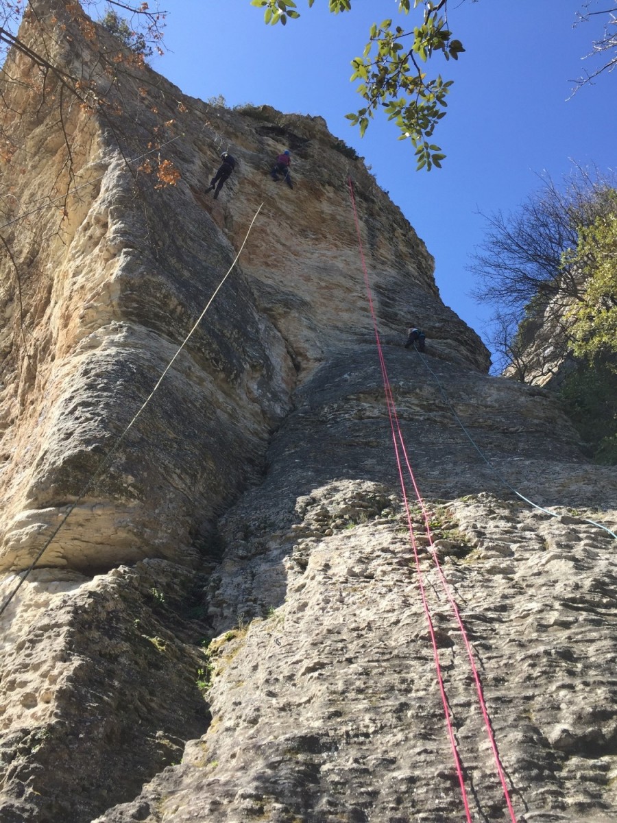 Site d'escalade Venasque (Place de l'Ascle) - info, topo, localisation...