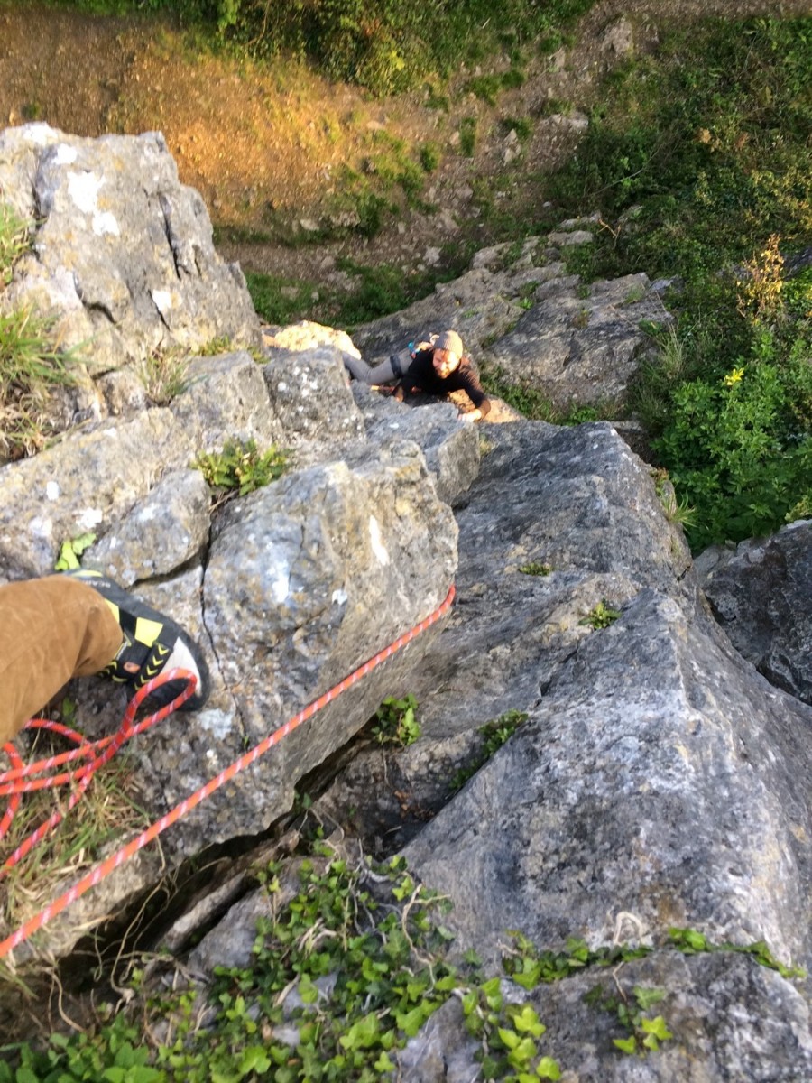 Rock Climbing Area Chudleigh - info, betas, location...