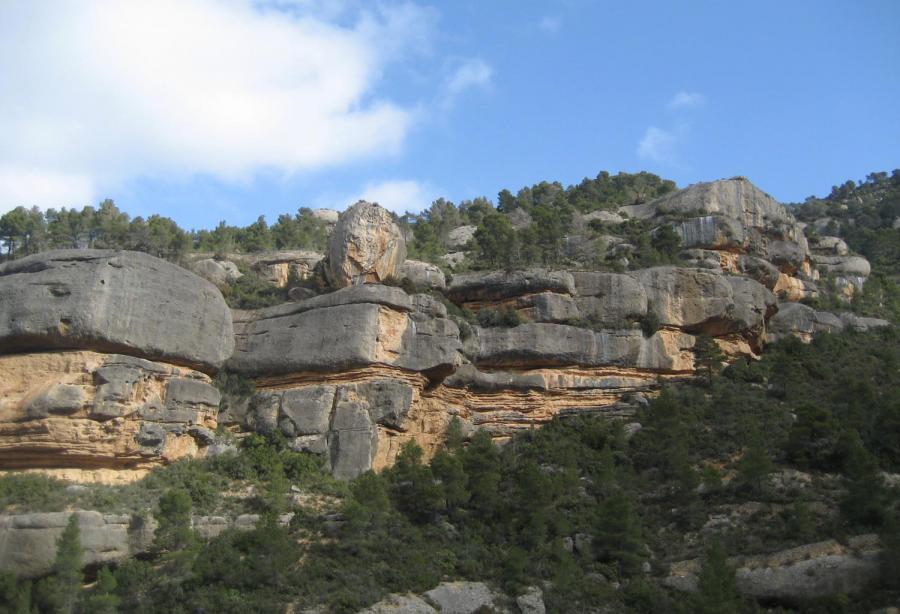 Rock climbing guidebook : Margalef - Guía d'escalada