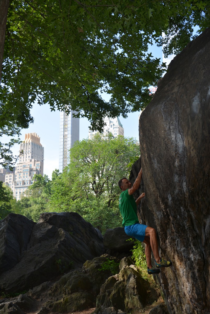 Site d'escalade Central Park (Rat Rock) - info, topo, localisation...