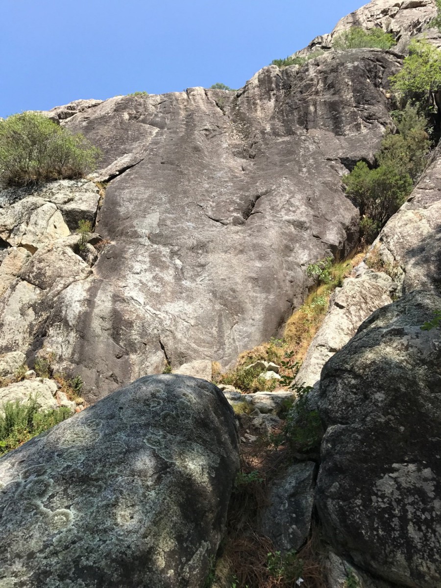 Site d'escalade Verghellu - info, topo, localisation...