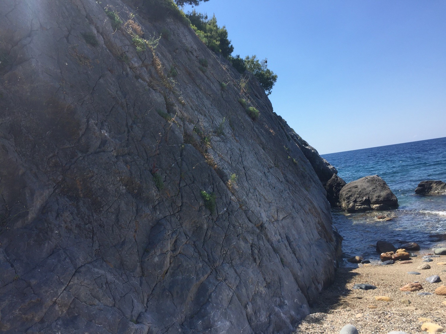 Rock climbing guidebook : Loutra climbing guide