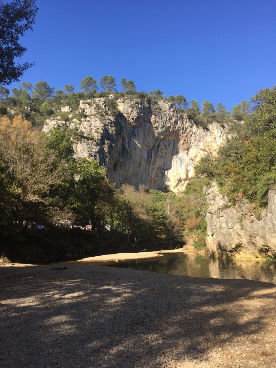 Site d'escalade Châteauvert - info, topo, localisation...